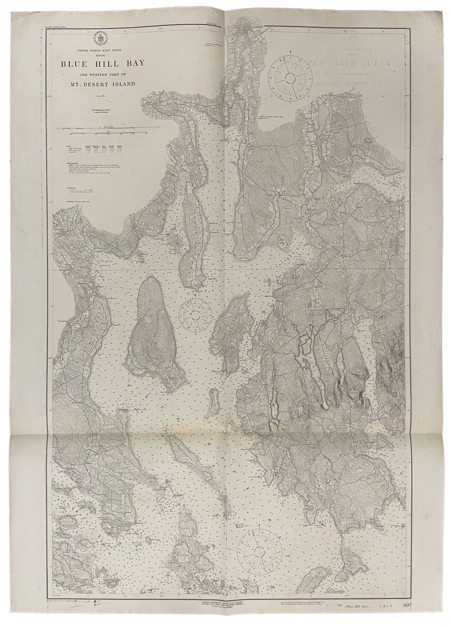 Blue Hill Bay and Western Part of Mt Desert Island | Maine